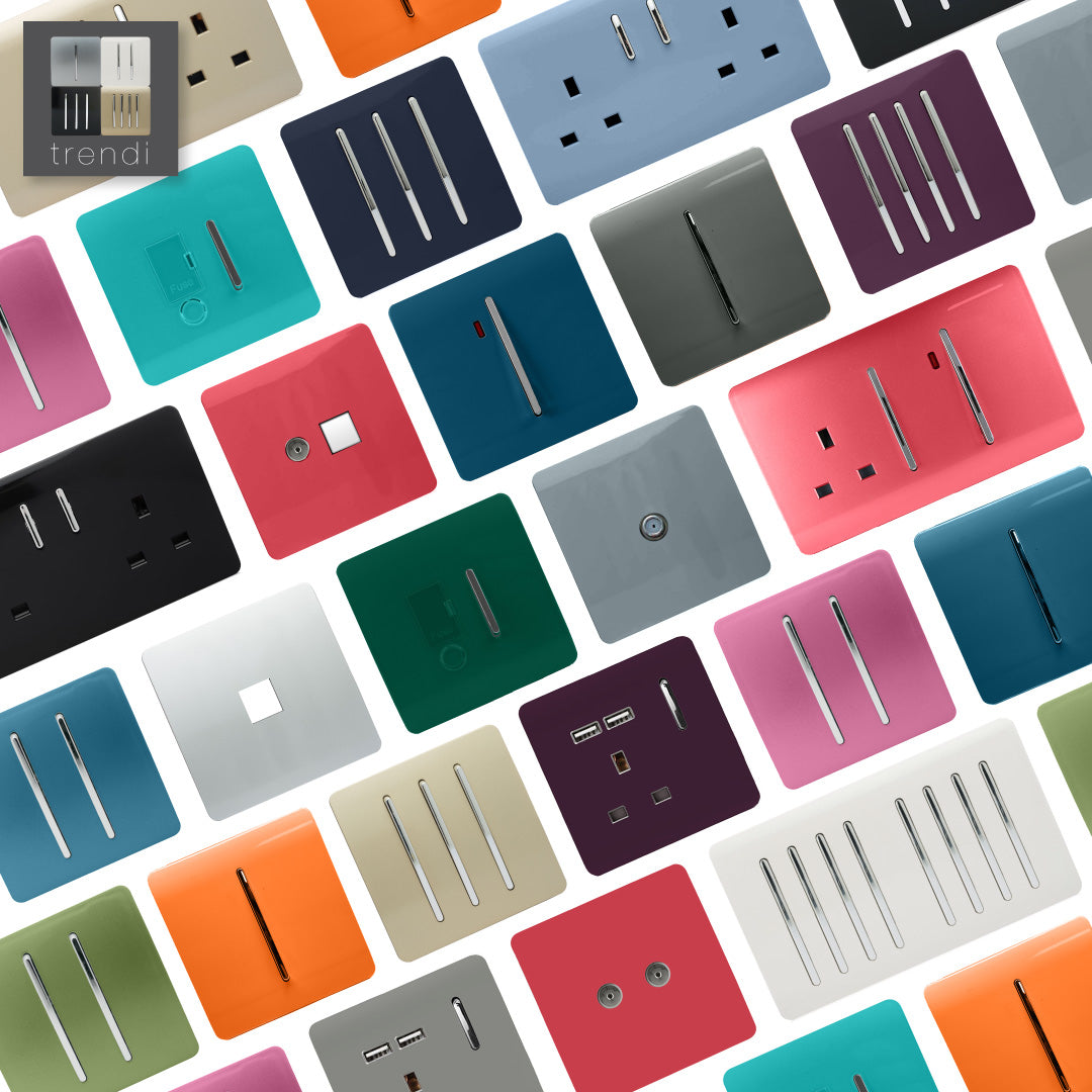 Trendi (colours) – Light Switches