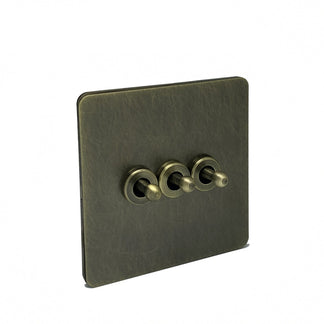 Bastille - Brushed Brass – Light Switches