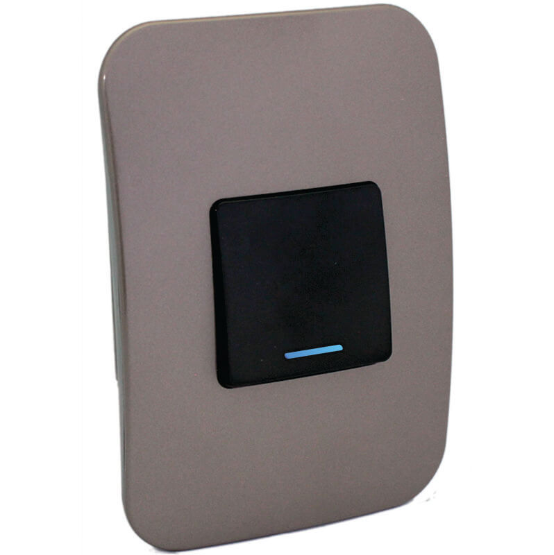 One-Way Black Switch with Locator – Light Switches