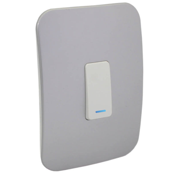 One-Way White Switch with Locator – Light Switches