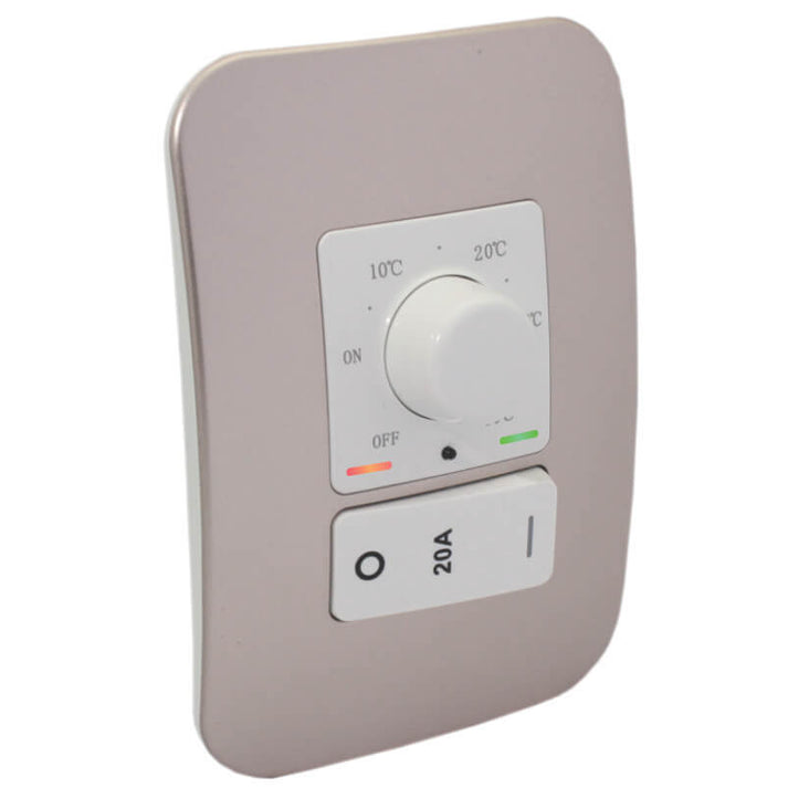 Rotary Thermostat with Isolator Switch – Light Switches