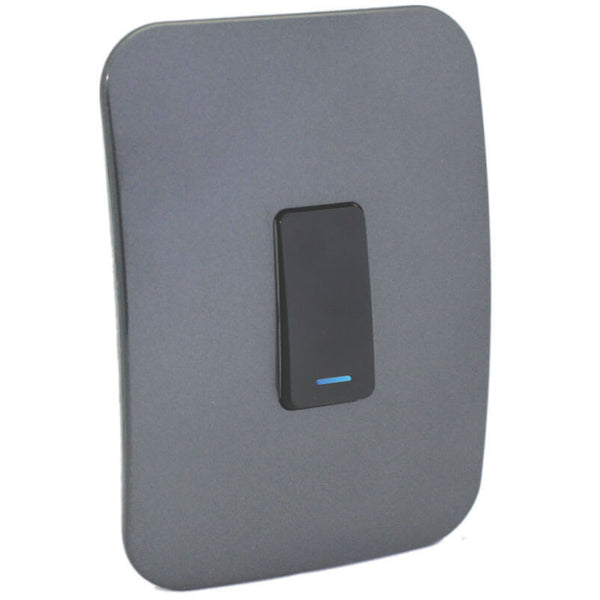 Two-Way Black Switch with Locator – Light Switches