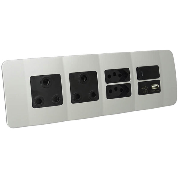 USB Omni Cluster Wall Socket – Light Switches